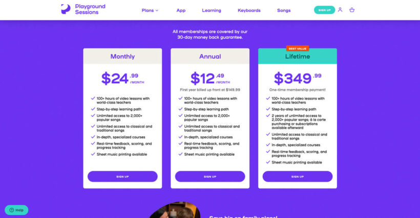 Playground Sessions review: Great all-around lesson platform